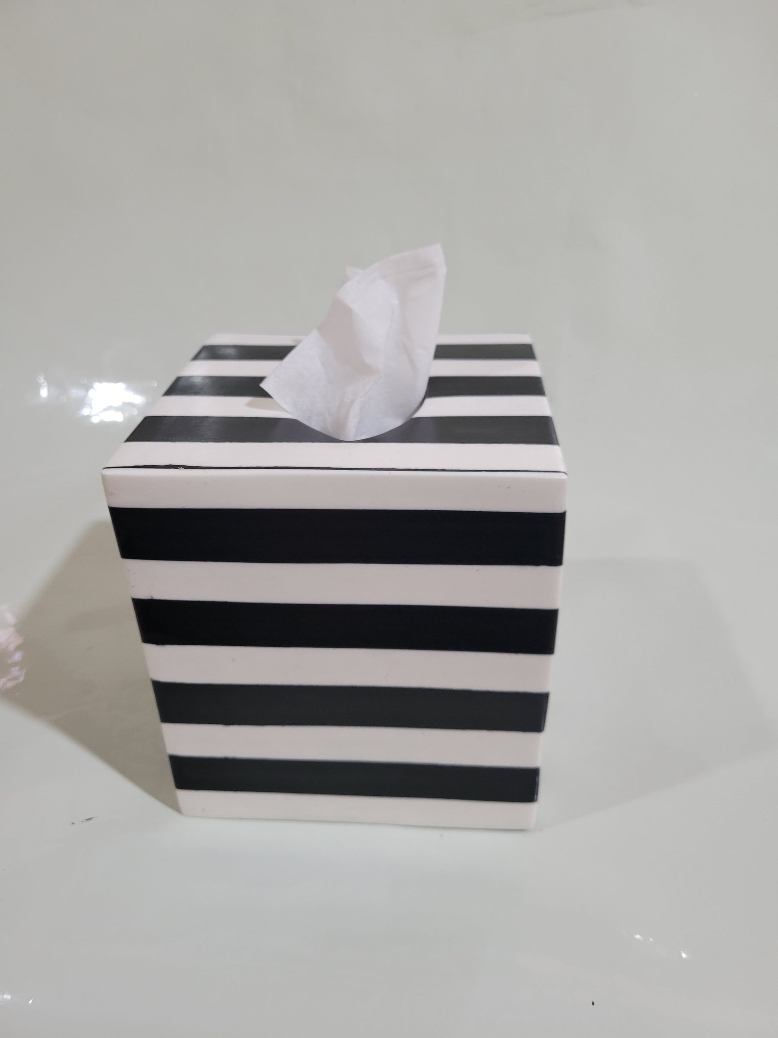 Tissue Box Cover Holder, Wooden Tissue Box Cover, Tissue Box Cover With ...