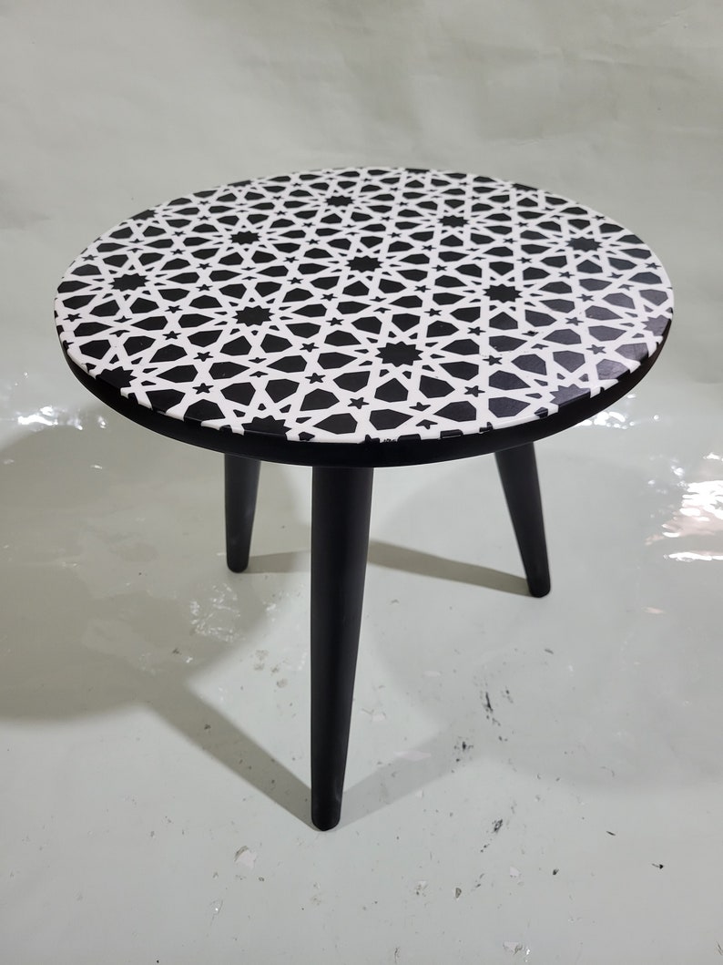 Arabic Table/decorative Wooden Table, Coffee Table, Carved Coffee Table ...