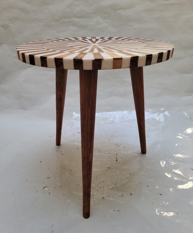 Arabic Moroccan Table/ Decorative Brass Wooden Table, Coffee Table ...