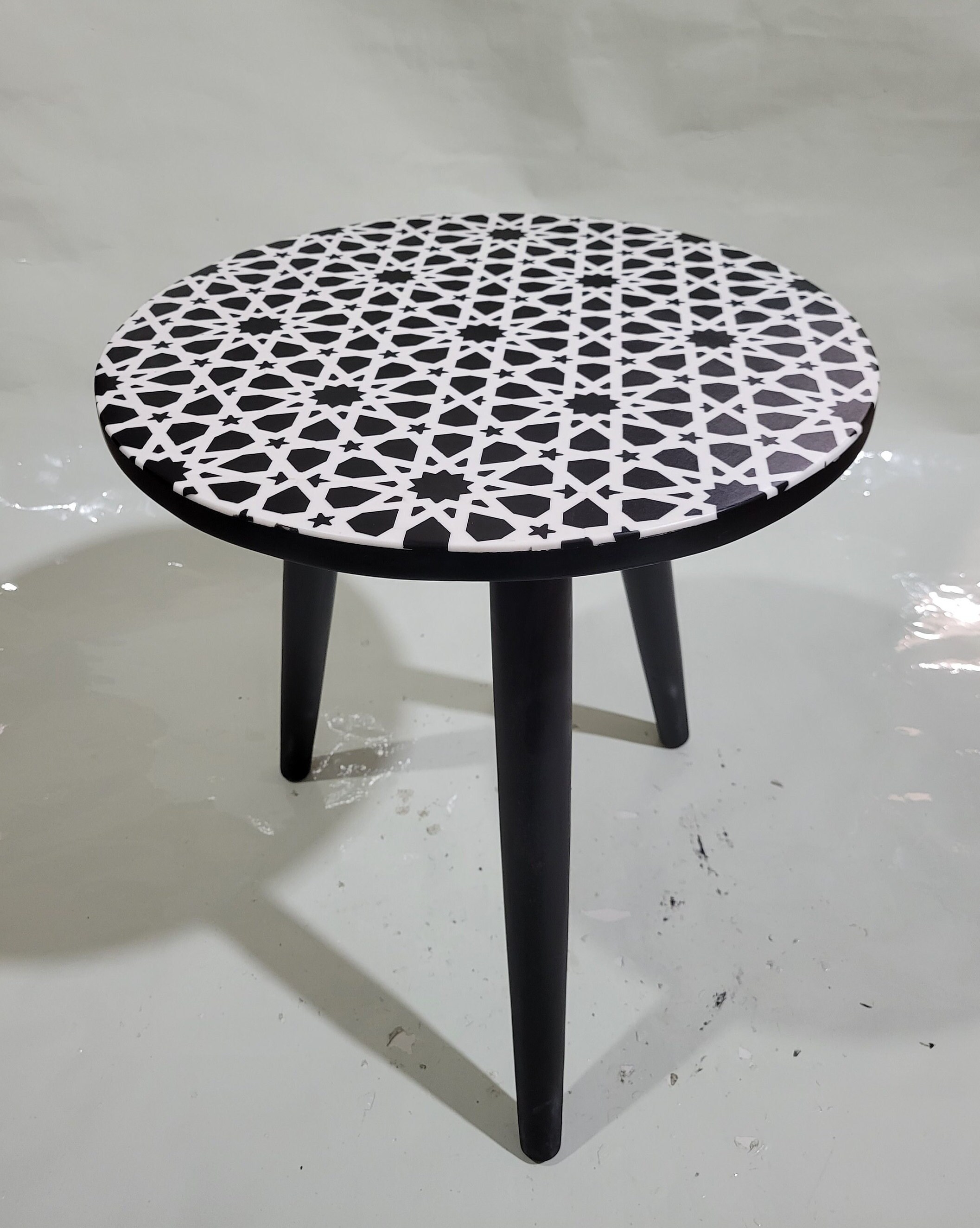 Arabic Table/decorative Wooden Table, Coffee Table, Carved Coffee Table ...