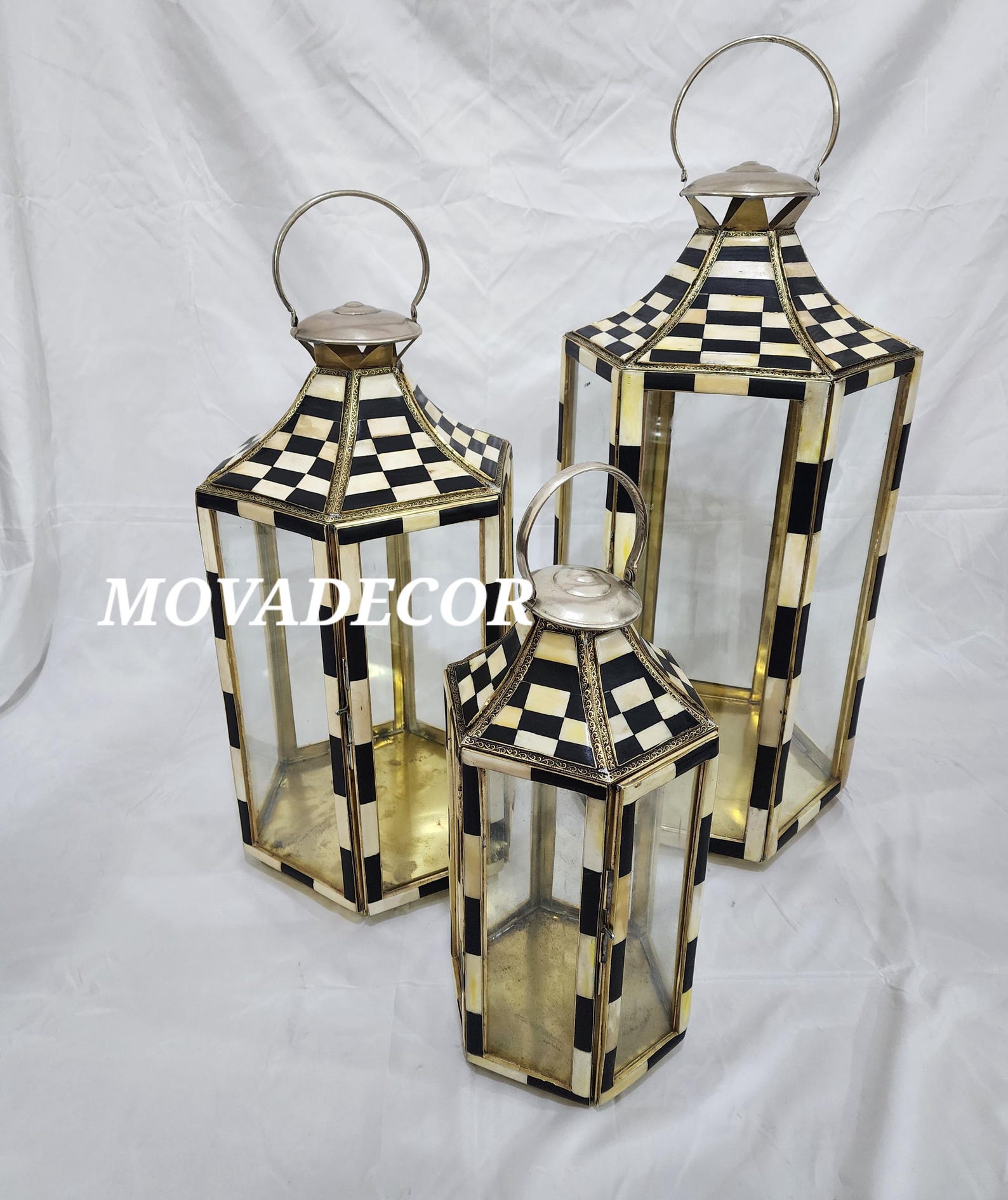 Handmade Luxury Candle Holder % Moroccan Style Multi-purpose Decor for ...