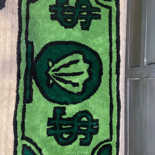 Squashed Squidward Handmade Tufted Rug Spongebob Rug - Etsy