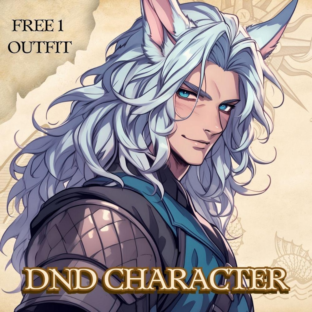 CUSTOM DND Character, Dnd Character Commission,dungeons and Dragons,dnd ...