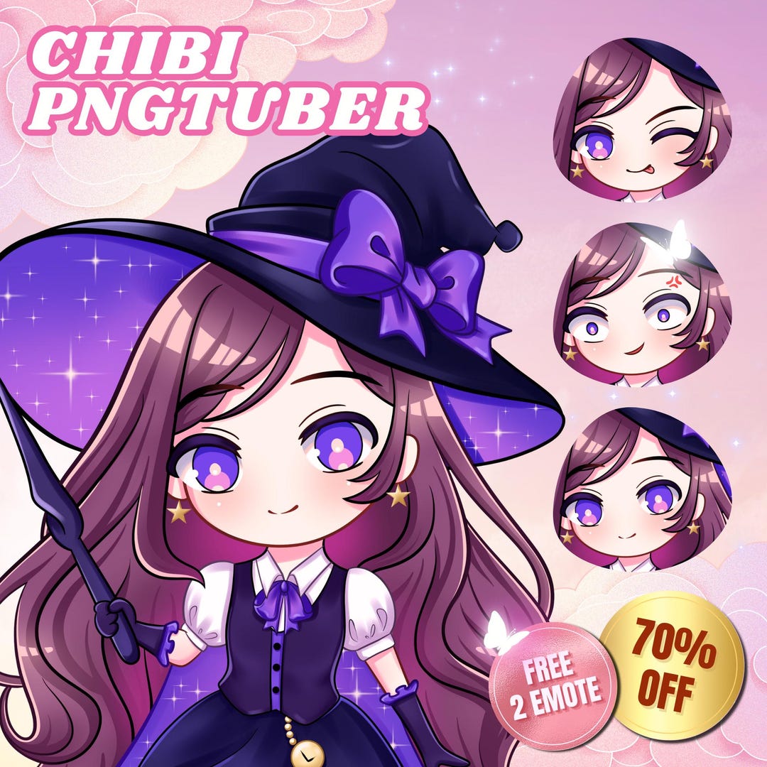 CUSTOM CHIBI PNGTUBER, Pngtuber, Veadotube Pngtuber, Pngtuber Plush ...