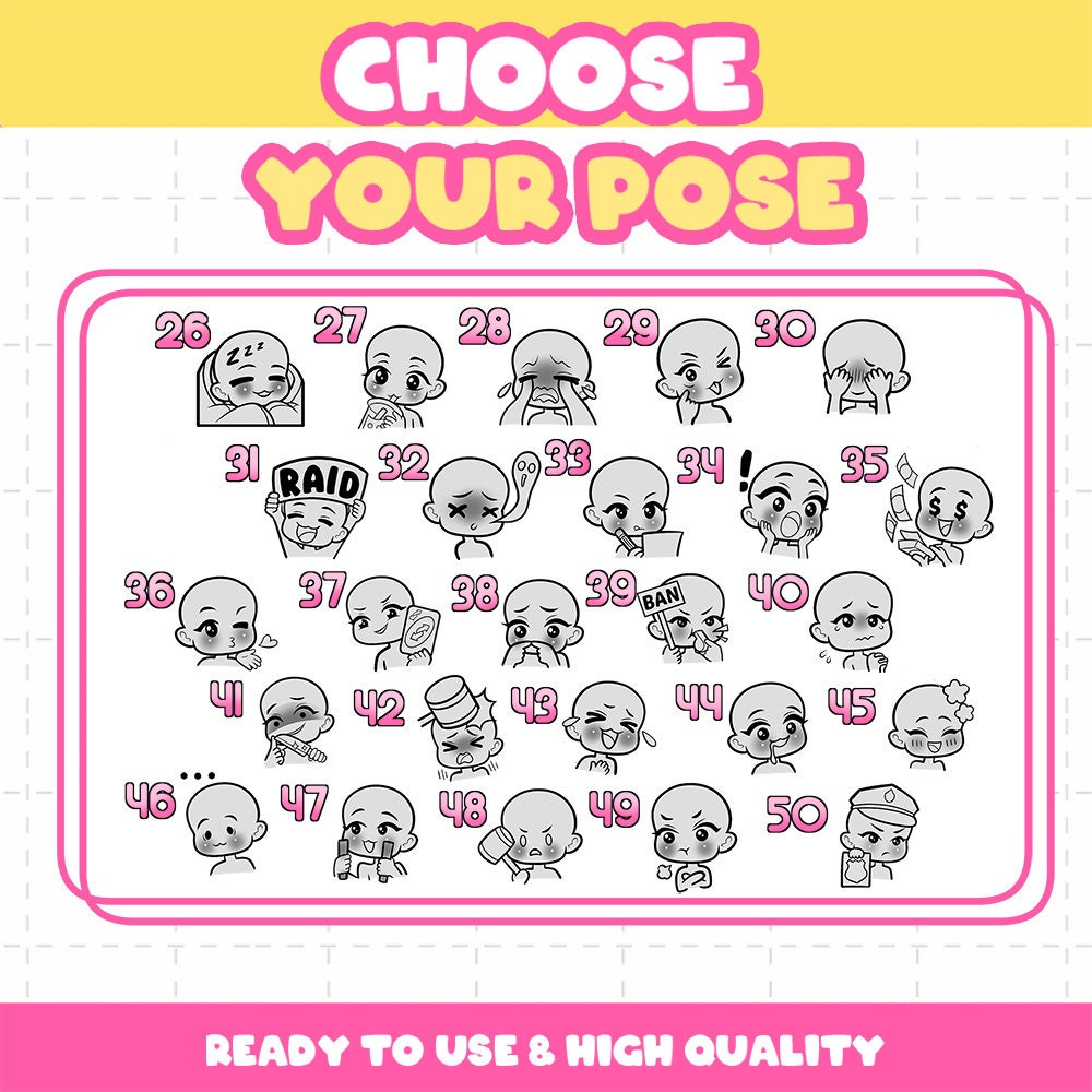 Custom Twitch Emotes | Animated Emotes | Twitch Emote for Streamer ...