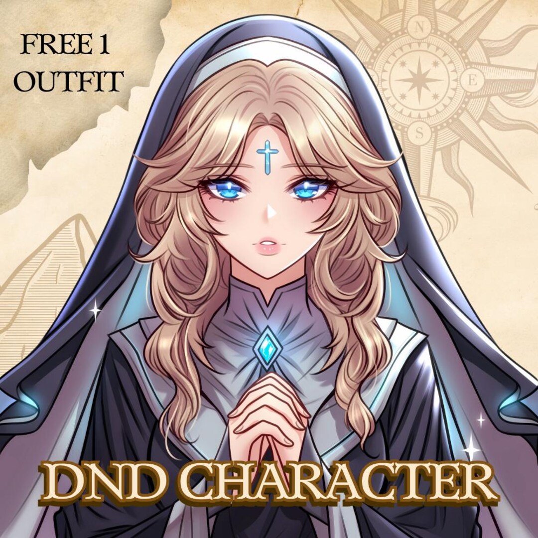 CUSTOM DND Character, Dnd Character Commission,dungeons and Dragons,dnd ...