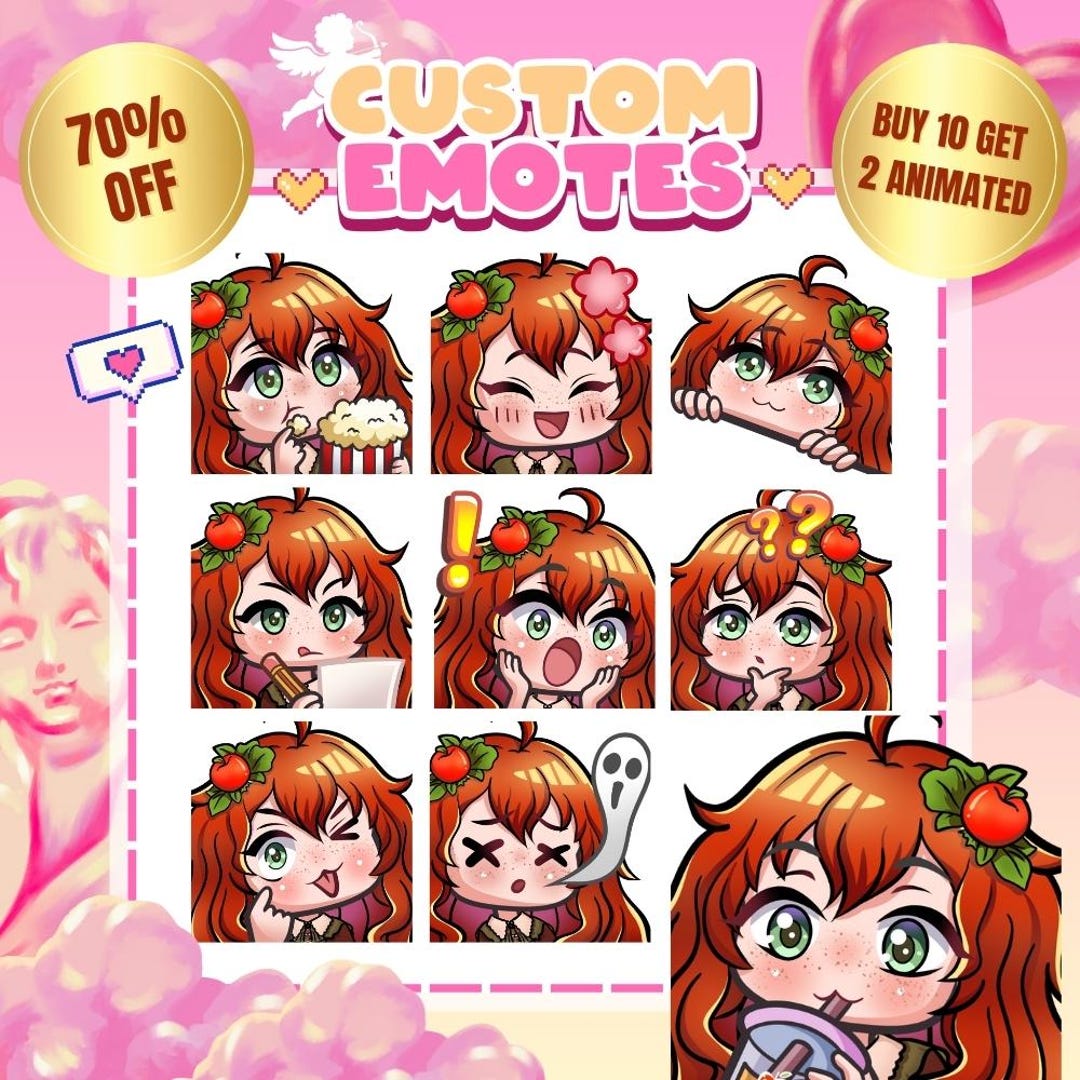 Custom Twitch Emotes | Animated Emotes | Twitch Emote for Streamer ...