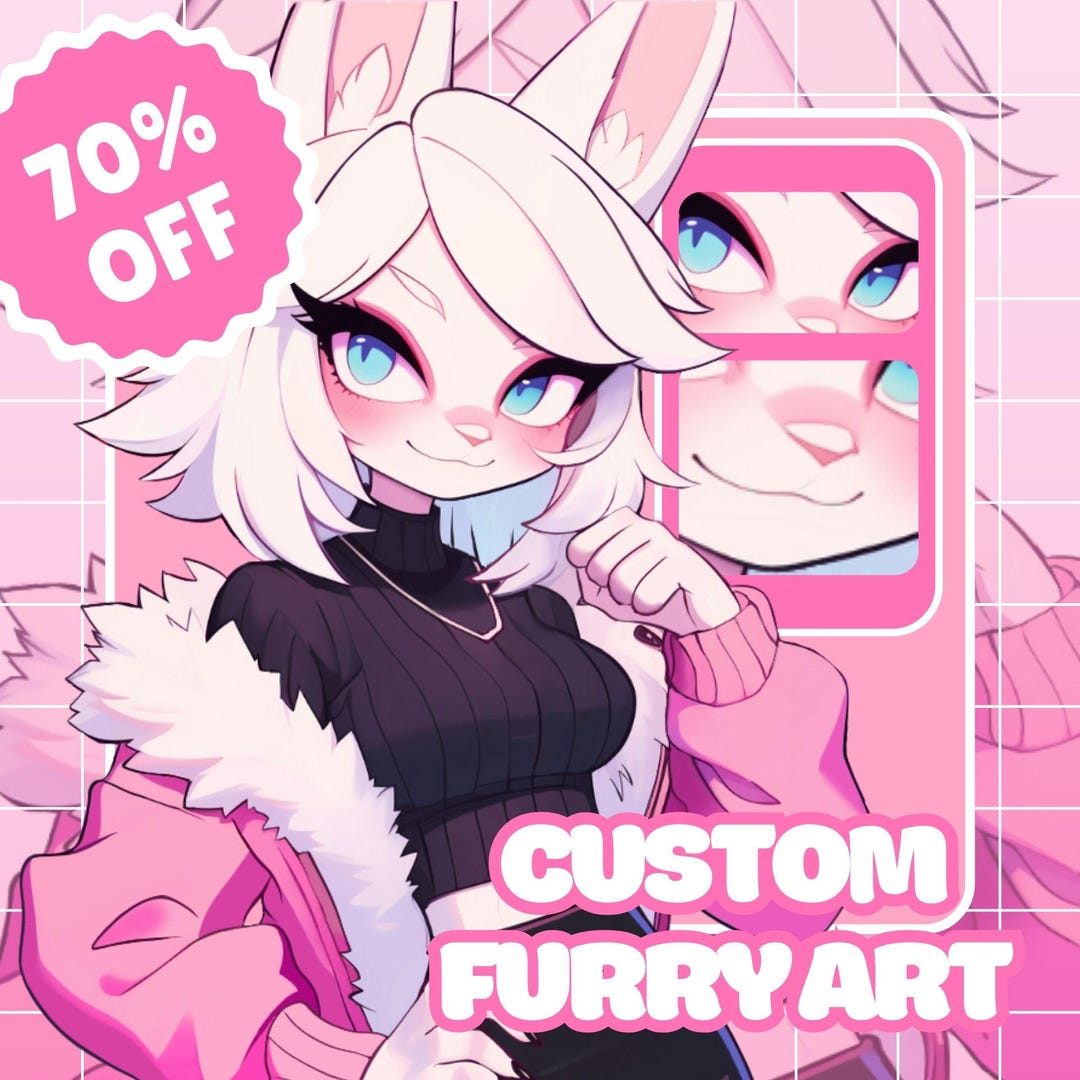 Furry Art Commission | Custom Pfp/headshot Anime Furry Profile Picture ...