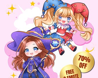 Custom Chibi Anime High Quality Custom Chibi Anime Art Original ...