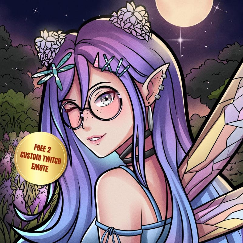Art Commission for Twitch - Etsy