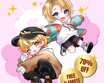 Custom Chibi Anime High Quality Custom Chibi Anime Art Original ...