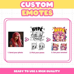 Custom Twitch Emotes | Animated Emotes | Twitch Emote for Streamer ...
