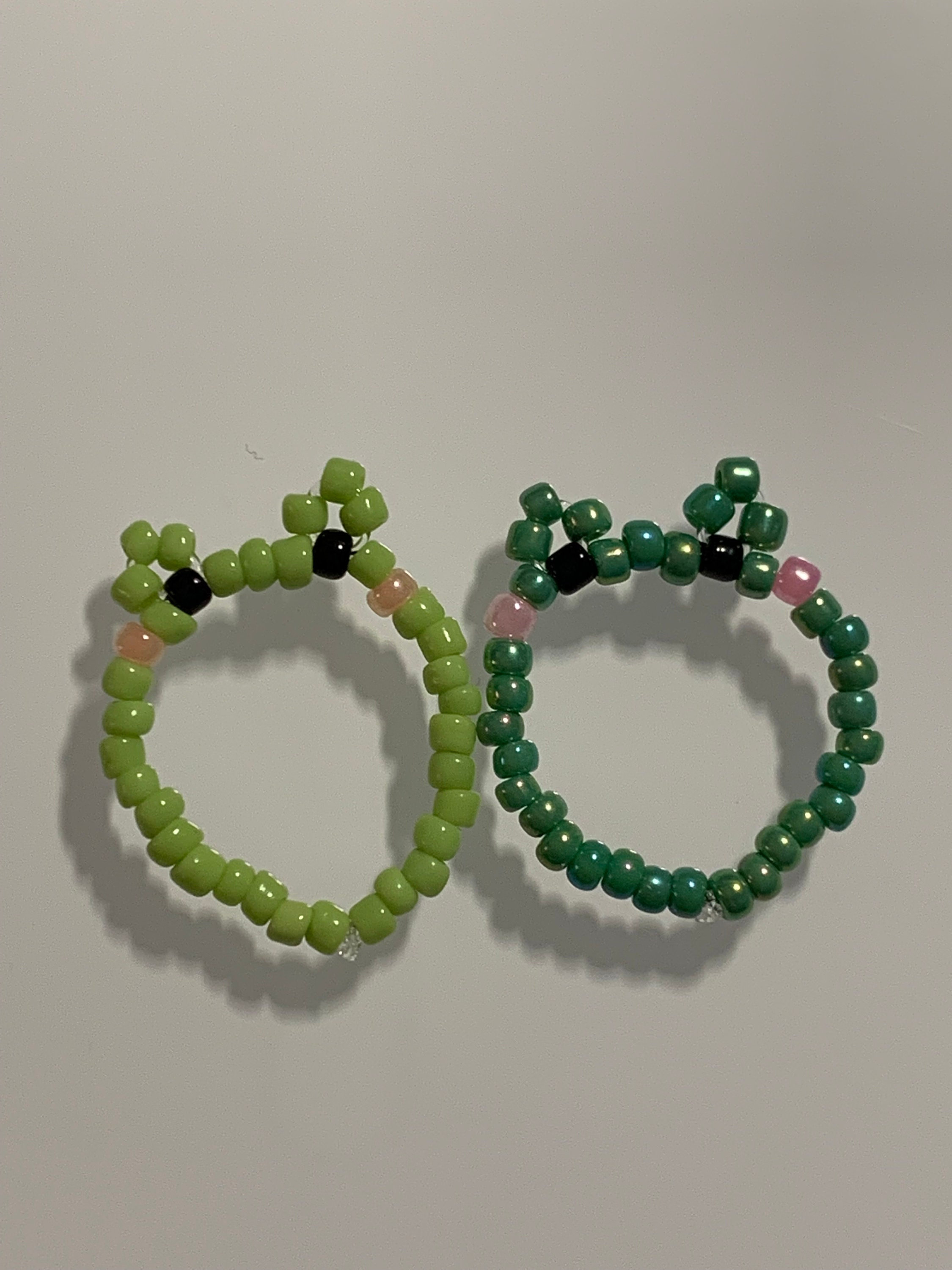 Beaded Frog Ring Seed Bead Ring - Etsy UK