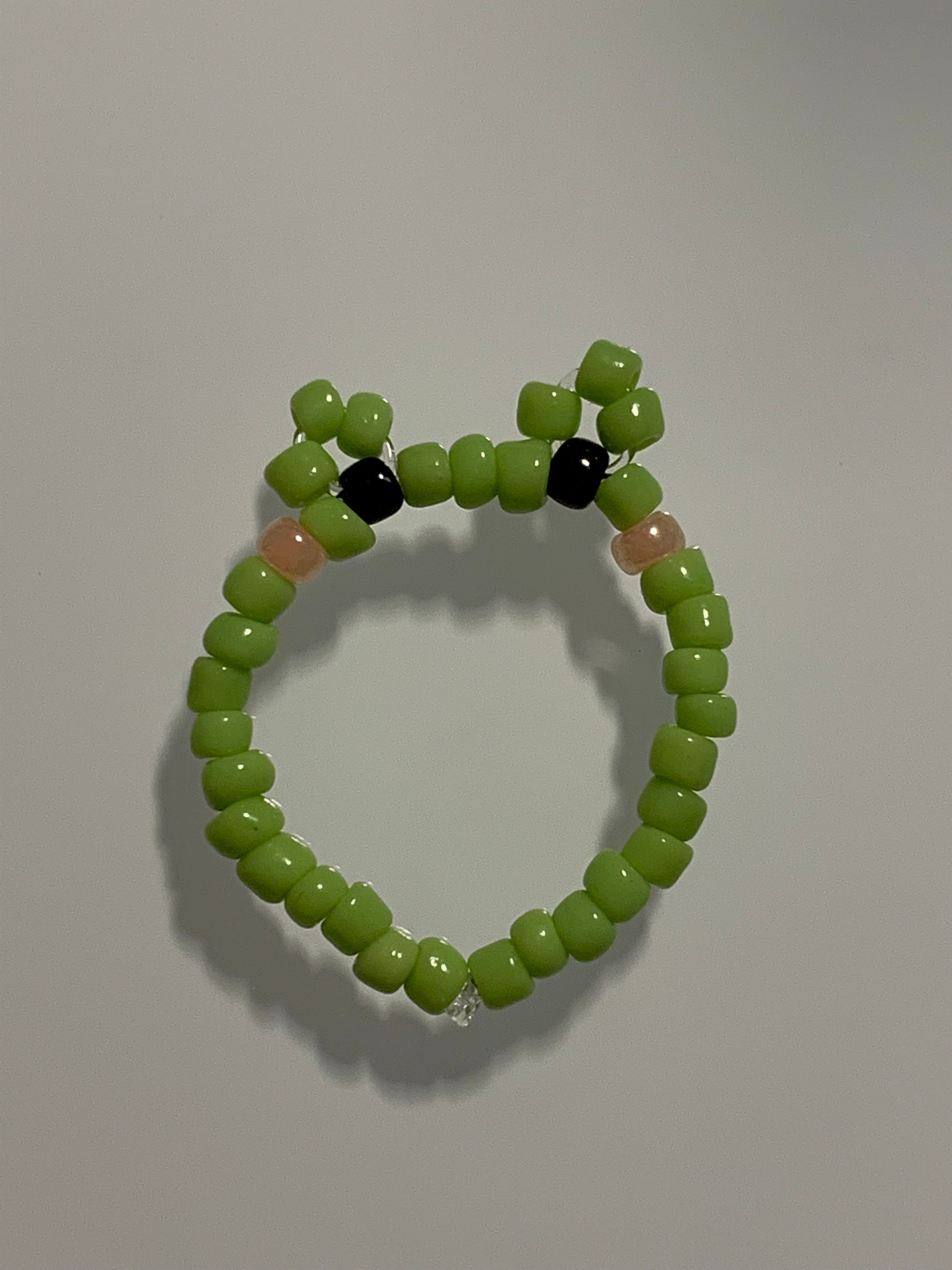 Beaded Frog Ring Seed Bead Ring - Etsy UK
