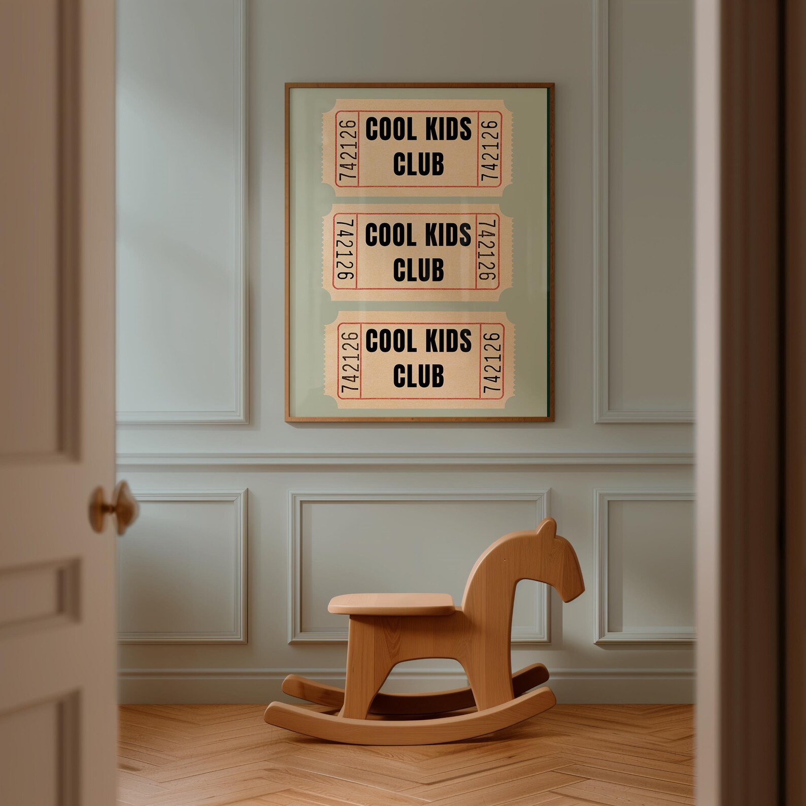 Cool Kids Club Ticket Stub | Digital Print - Fun Printable Poster, Kids ...