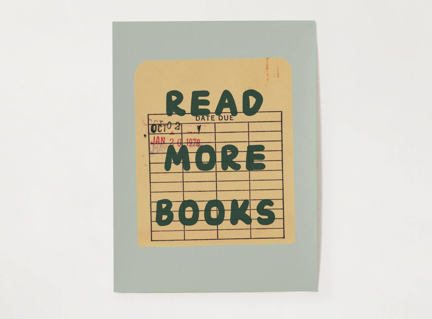 Read More Books | Digital Print- Printable Wall Art, Kids Room Decor ...