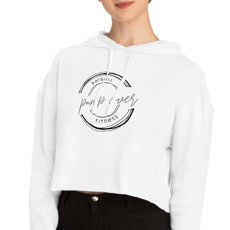 Workout Cropped Hoodie - Etsy