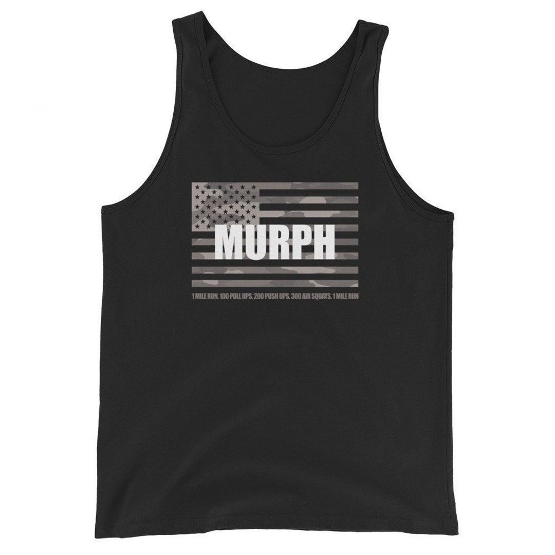 Murph Memorial Day WOD Tank, Crossfit Hero Workout, Murph Challenge ...