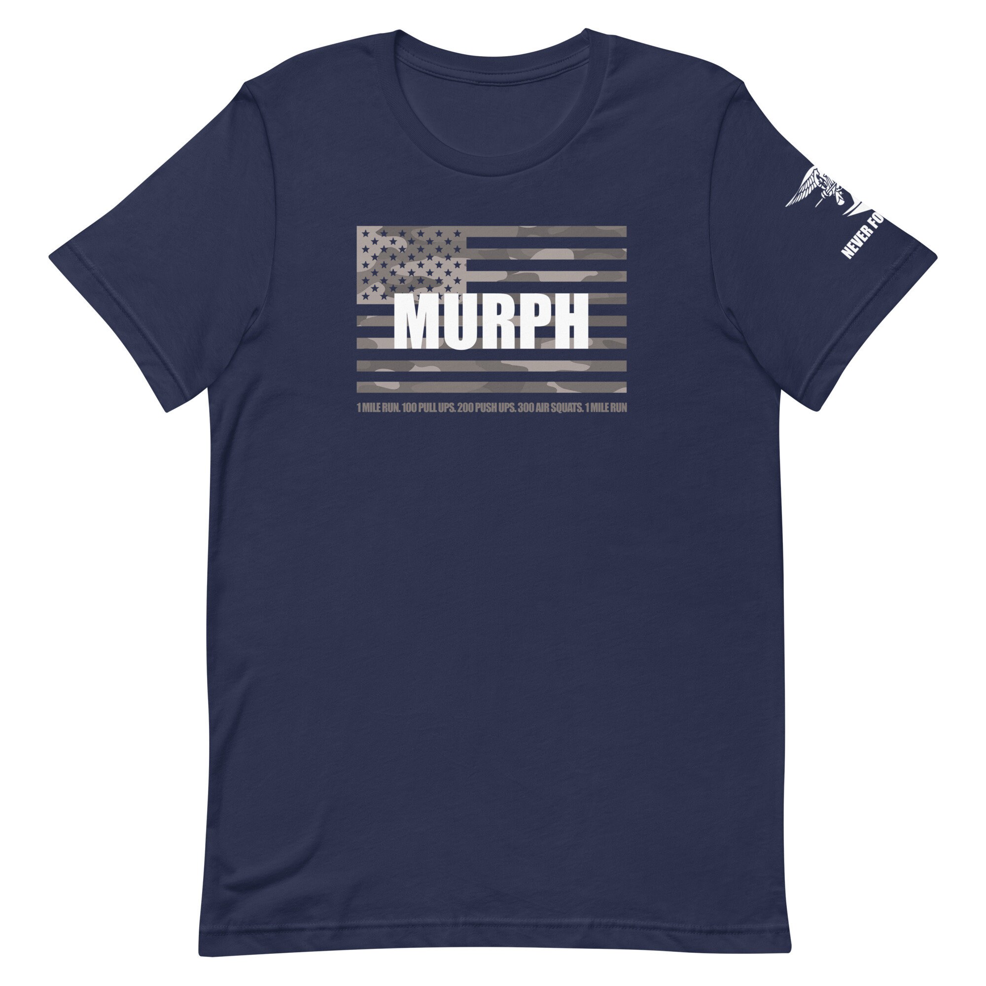 Murph Memorial Day WOD Shirt, Crossfit Hero Workout, Murph Challenge ...