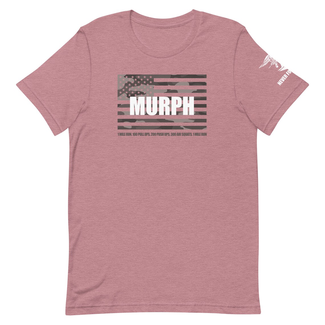 Murph Memorial Day WOD Shirt, Crossfit Hero Workout, Murph Challenge ...