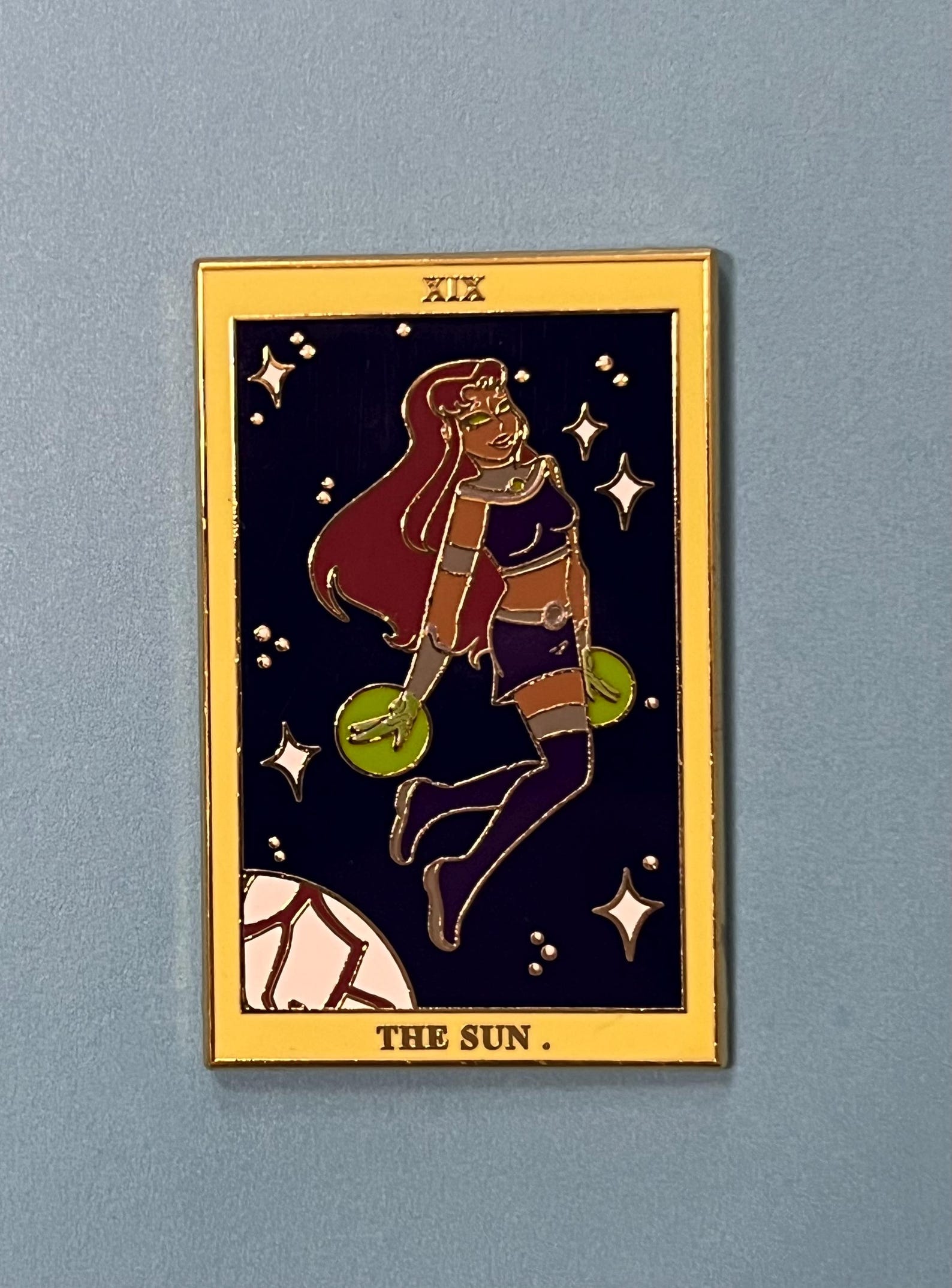 Starfire Tarot Enamel Pin - Etsy