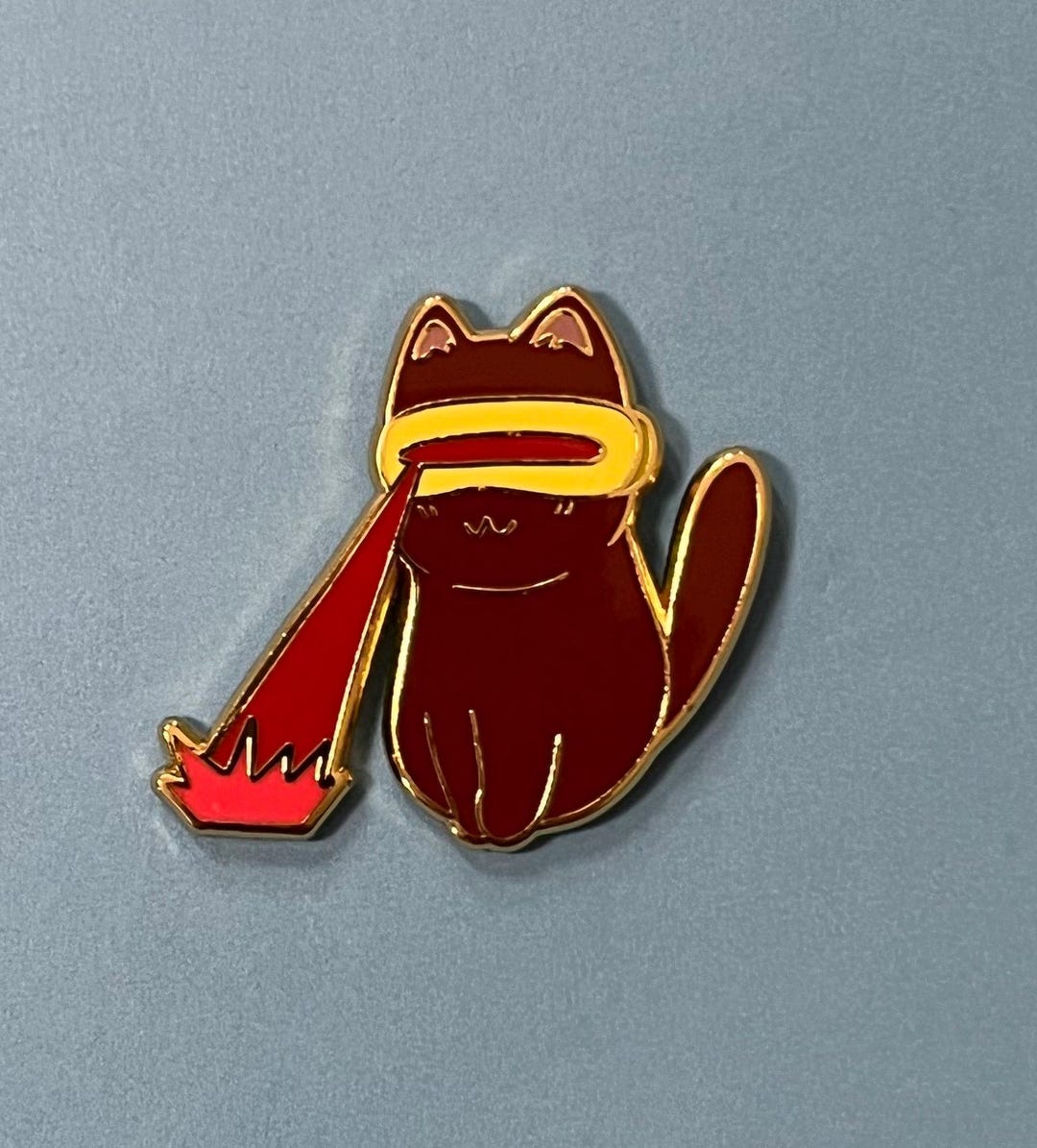 Cycat Enamel Pin - Etsy