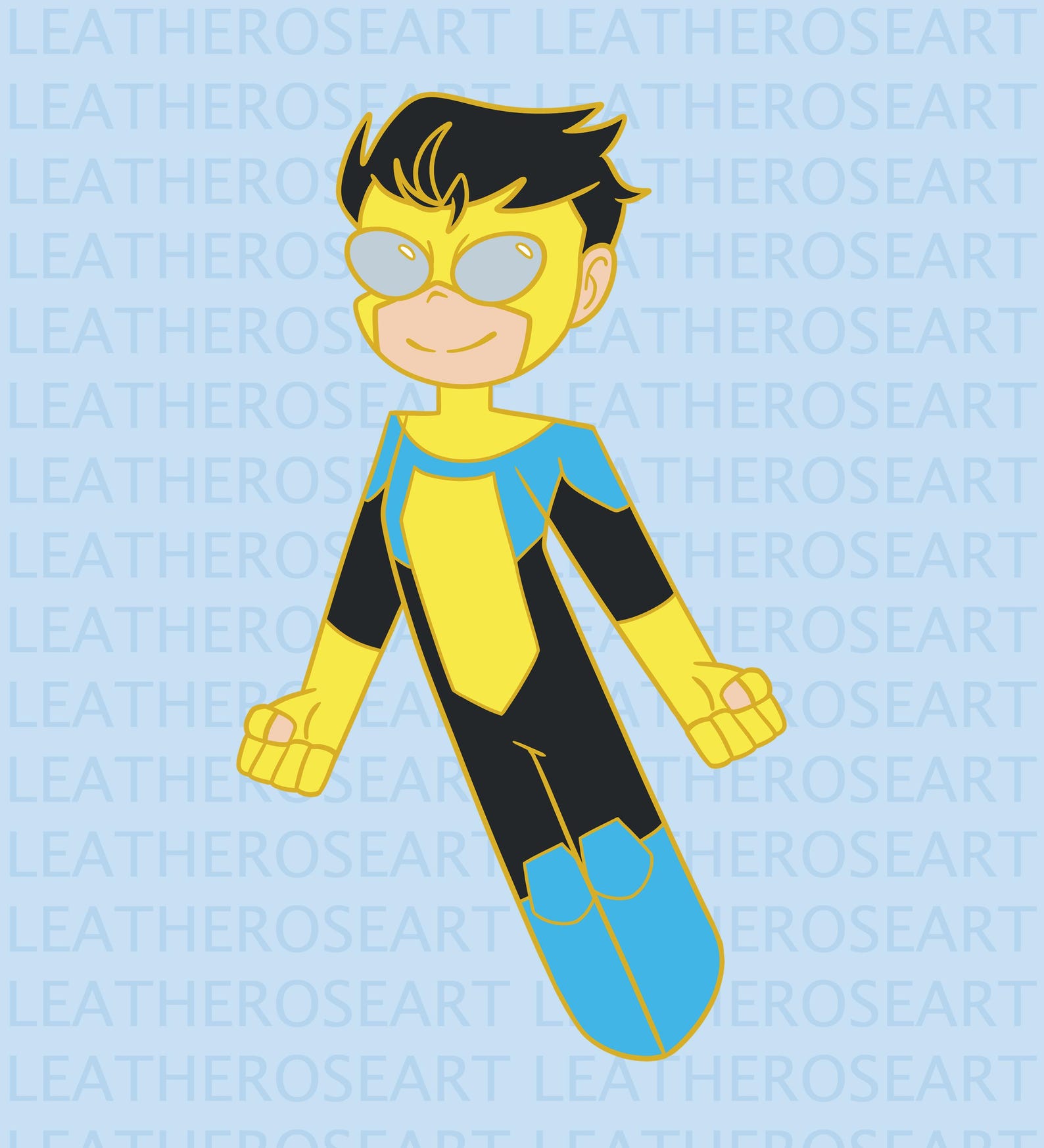 Invincible Enamel Pin V1 (yellow Suit) - Etsy