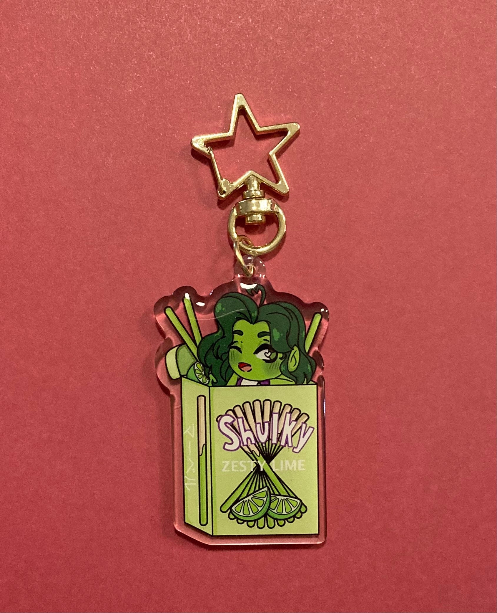She Hulk Charm - Etsy