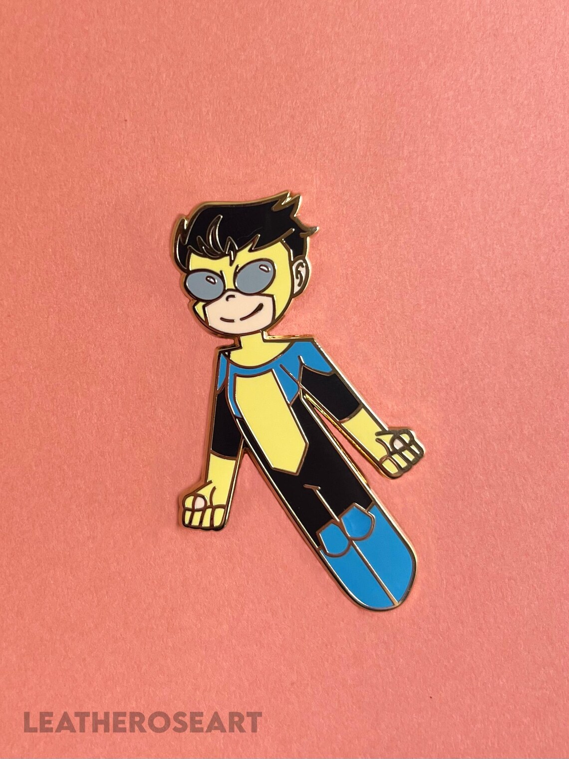 Invincible Enamel Pin V1 (yellow Suit) - Etsy