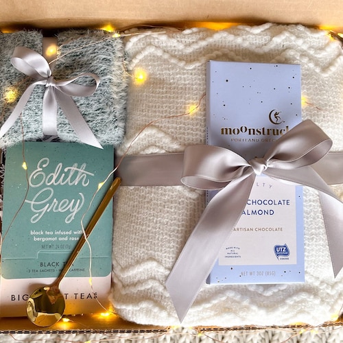 Hygge Gift Box With Blanket Sending a Hug Thinking of You - Etsy