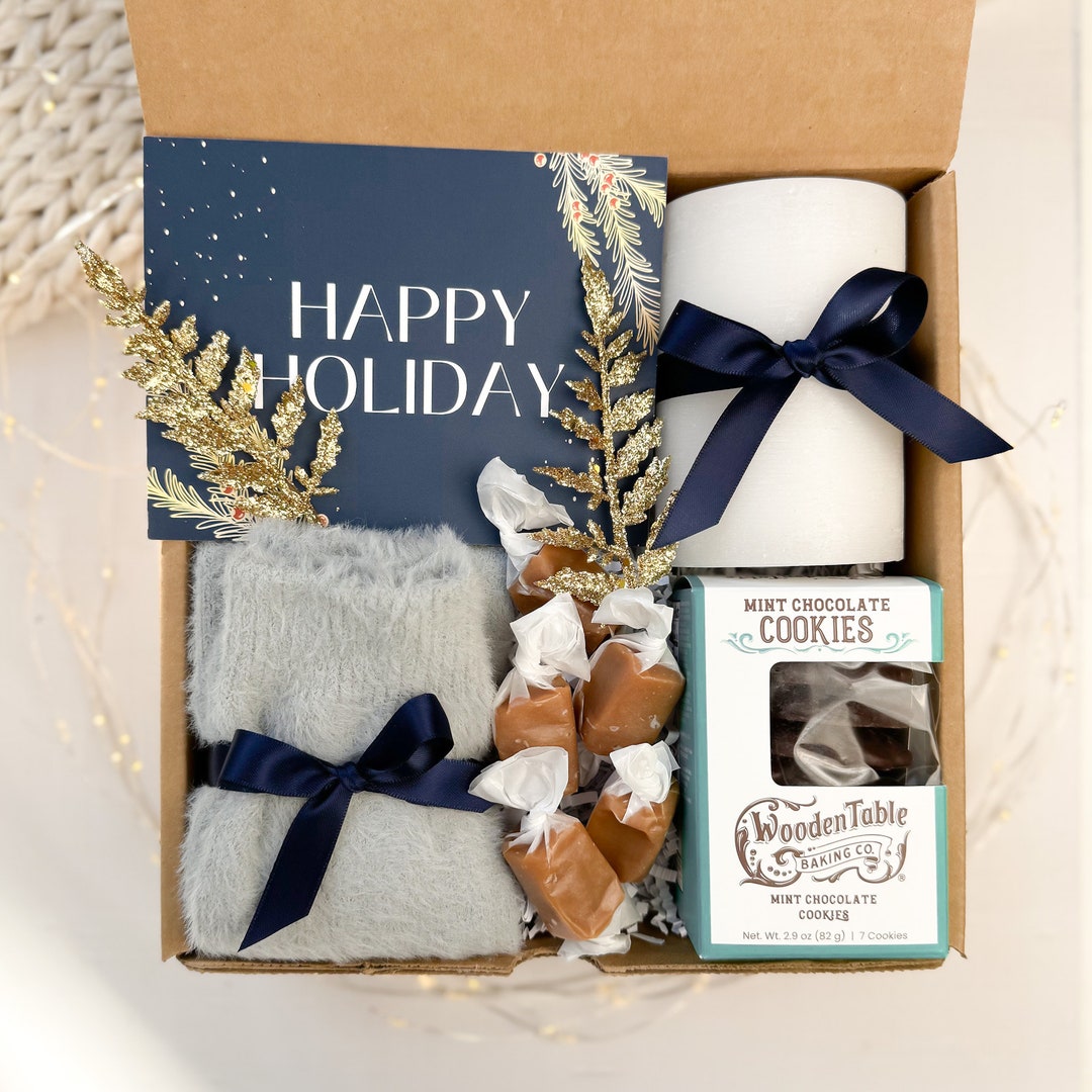 Unisex Christmas Gifts, Gift Box With Candle, Holiday Gift for Dad ...