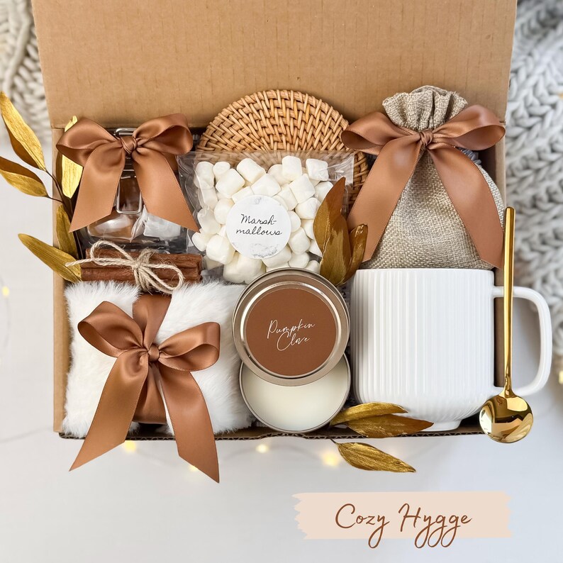 Fall Pumpkin Spice Box, Autumn Gift Box, Thinking of You, Birthday ...