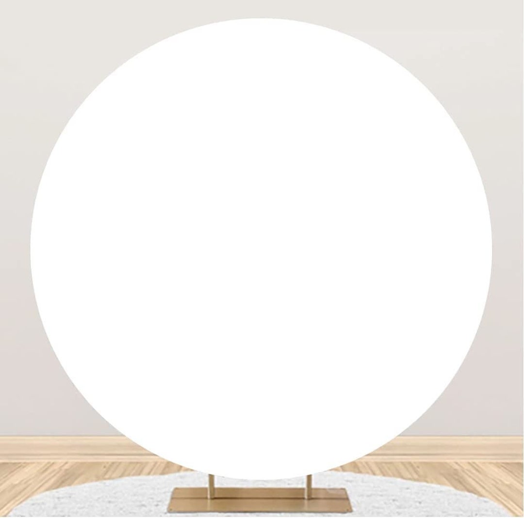 Round Backdrop Stand, Metal Circle Frame With a Double-sided Fabric ...