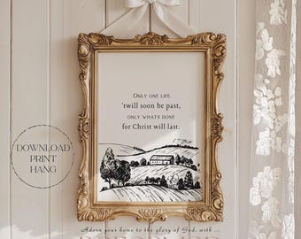 C.T Studd Quote Missionary Quote Only One Life Twill Soon Be Past ...