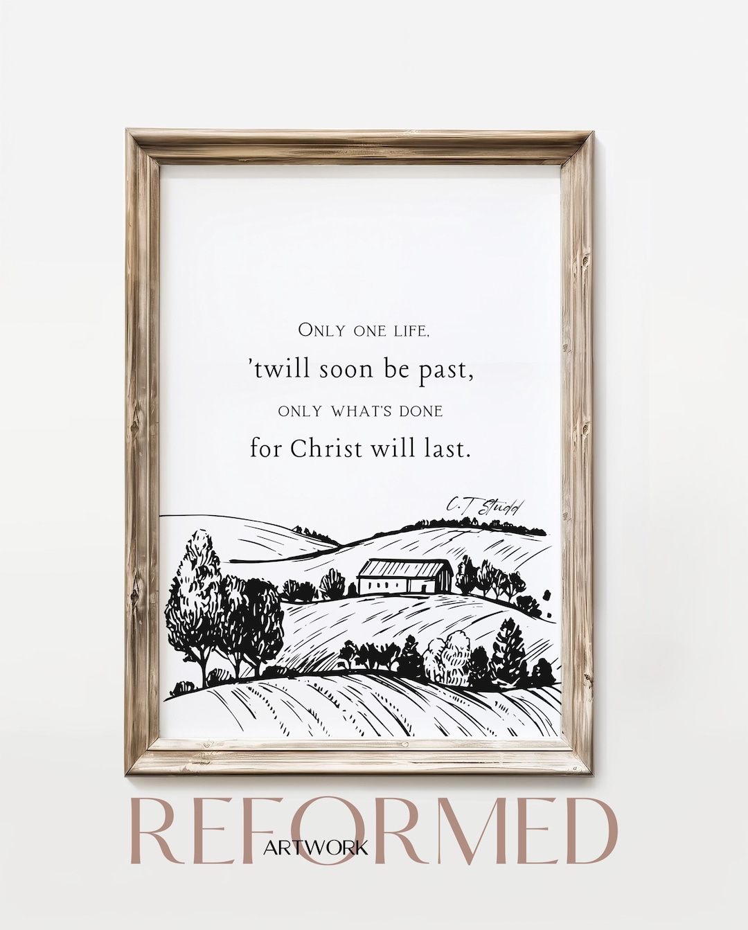 C.T Studd Quote Missionary Quote Only One Life Twill Soon Be Past ...