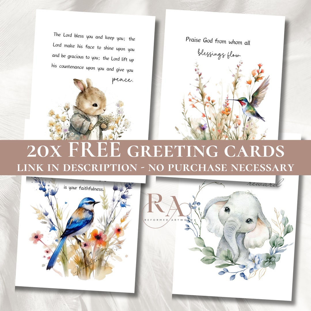 FREE Christian Greeting Cards Scripture Greeting Cards Bible Verse ...