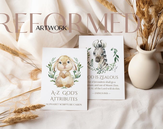 Attributes of God Alphabet Bible Flash Cards Kids Bible Study Printable ...