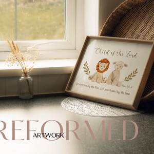 Child of the Lord Lion and the Lamb Protected by the Lion, Purchased by ...