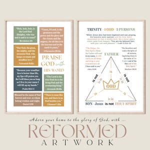 Kids Bible Poster: Books of the Bible | 10 Commandments | Jesus I AM ...