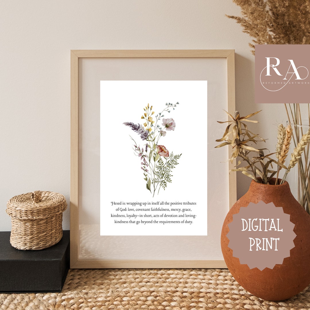 Hesed Definition Hebrew Bible Chesed Theologian Quotes - Etsy