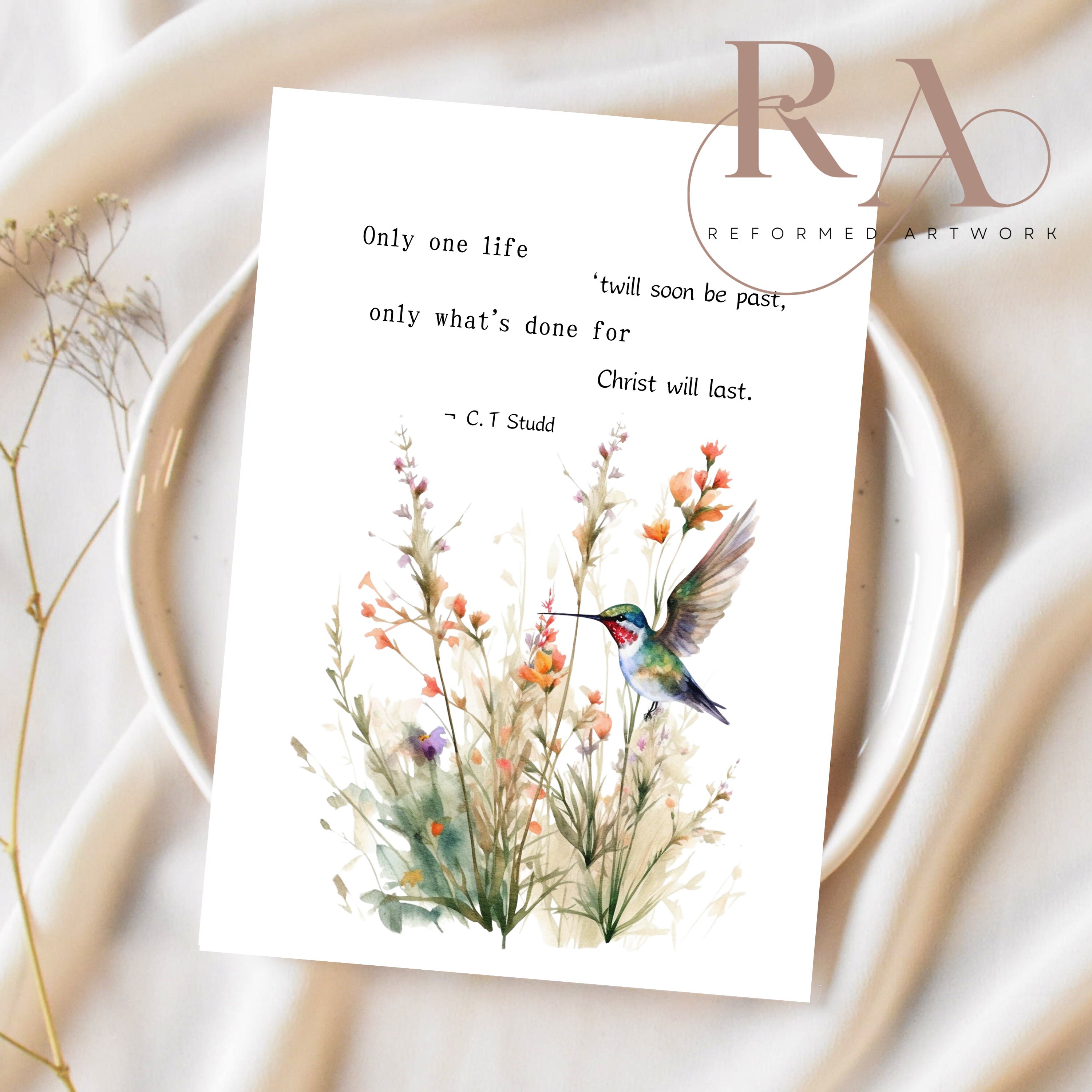 C.T Studd Quote Missionary Quote Only One Life Twill Soon Be Past ...