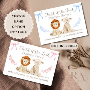 Child of the Lord Lion and the Lamb Protected by the Lion, Purchased by ...