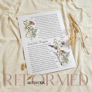 Matthew 6:25-34, Seek First the Kingdom of God Consider the Bird ...