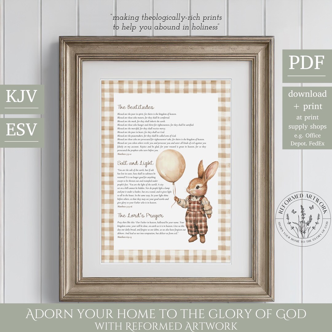 Lords Prayer Kids Beatitudes Salt and Light Let Your Light Shine ...