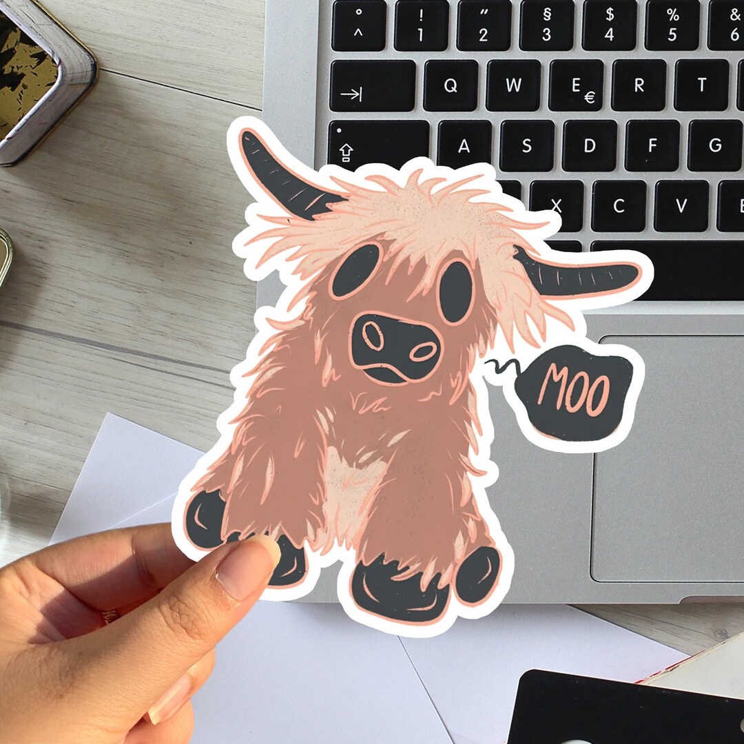 La Vache Moelleuse Fait Moo Sticker Moo Sticker Funny - Etsy