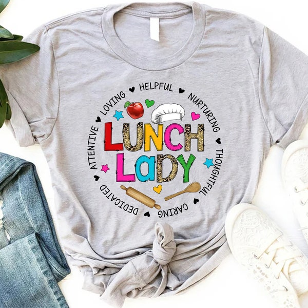 Lunch Lady Shirt - Etsy