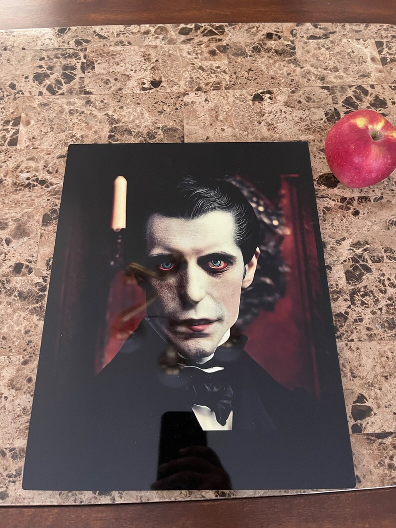 1800s Victorian Vampire Portrait - Custom Made Metal Print 11x14 Inches ...