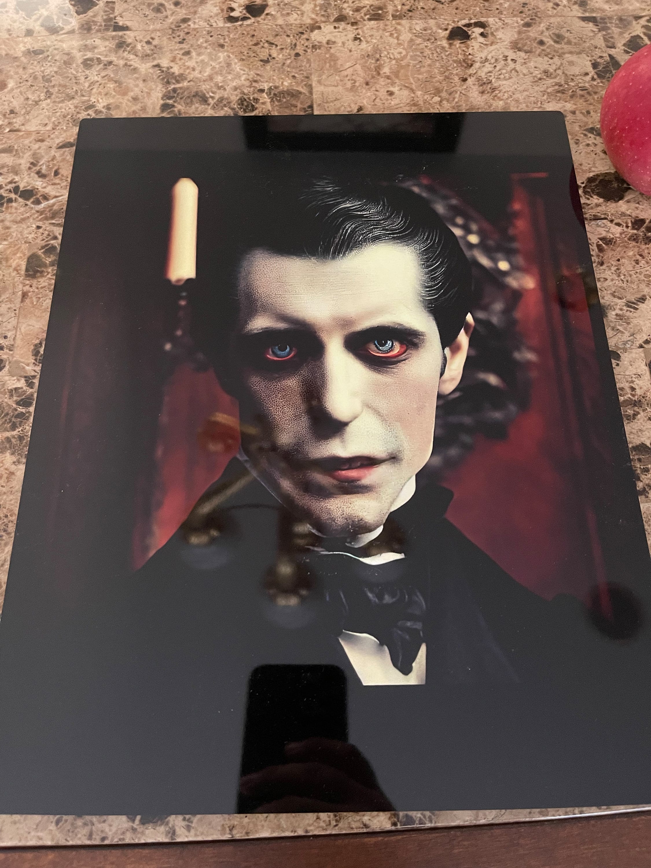 1800s Victorian Vampire Portrait Custom Made Metal Print 11x14 Inches ...