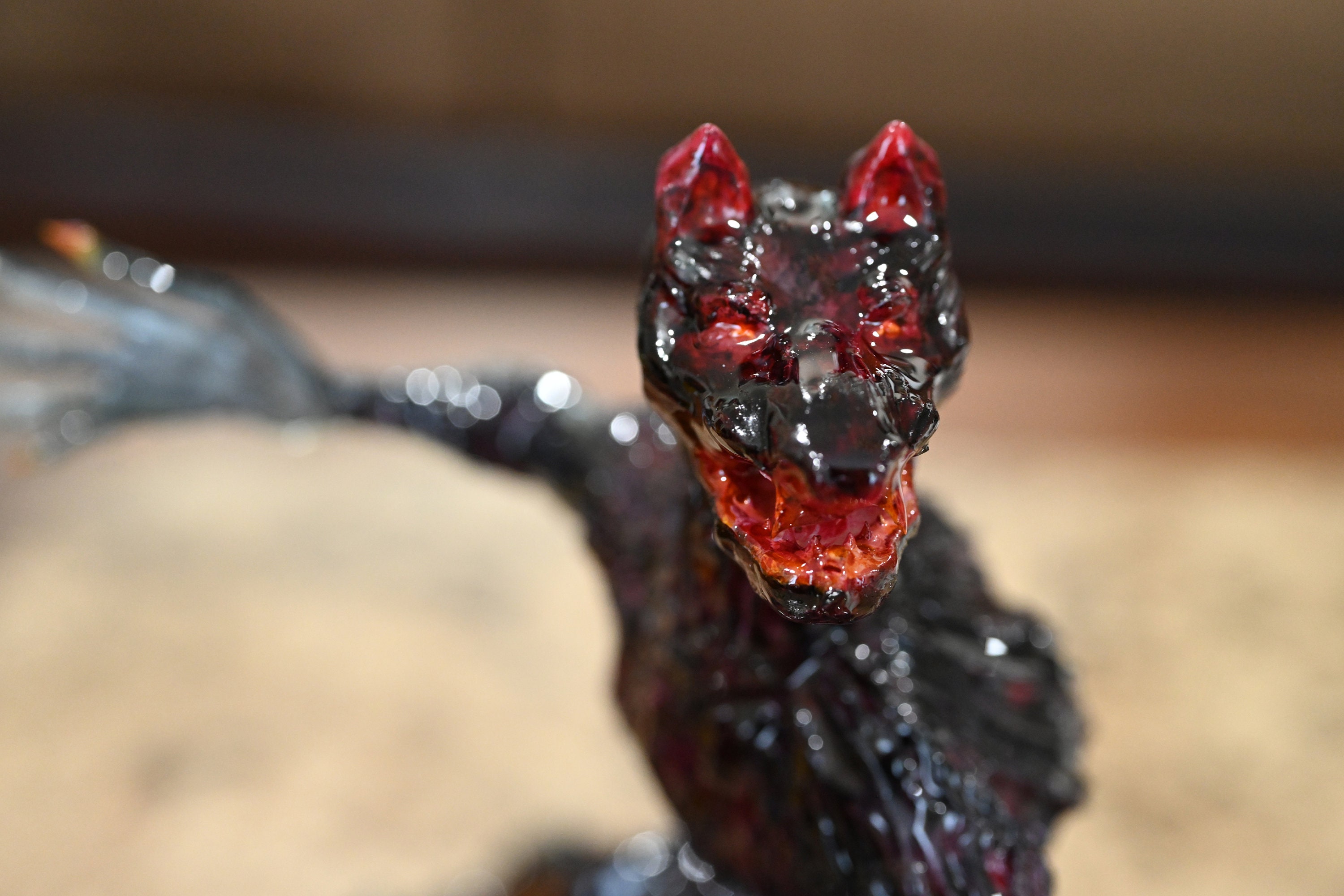 Big Werewolf, Dogman Creature, Musophobia, Resin Sculpture, 3d Print ...