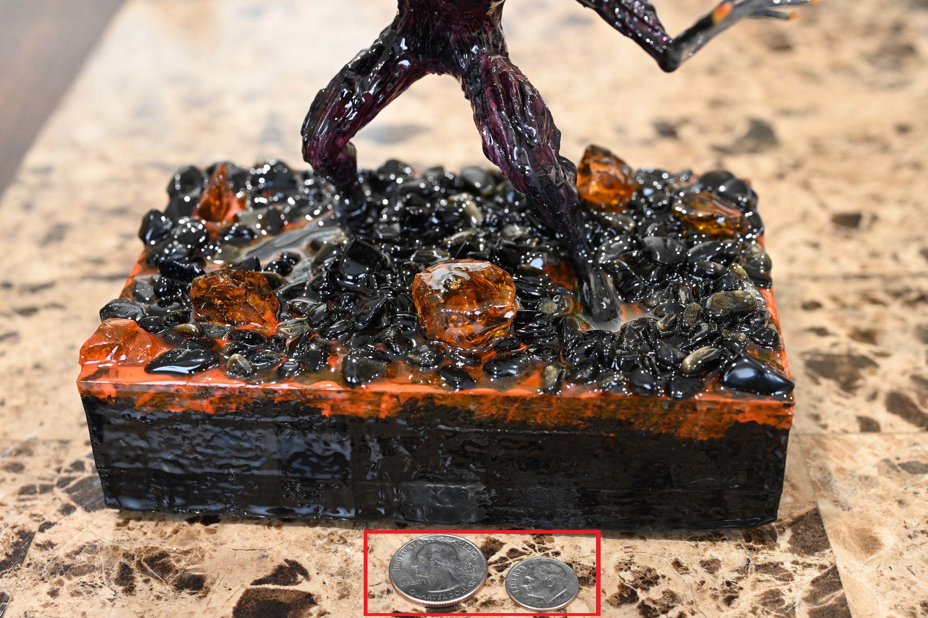 Big Werewolf, Dogman Creature, Musophobia, Resin Sculpture, 3d Print ...